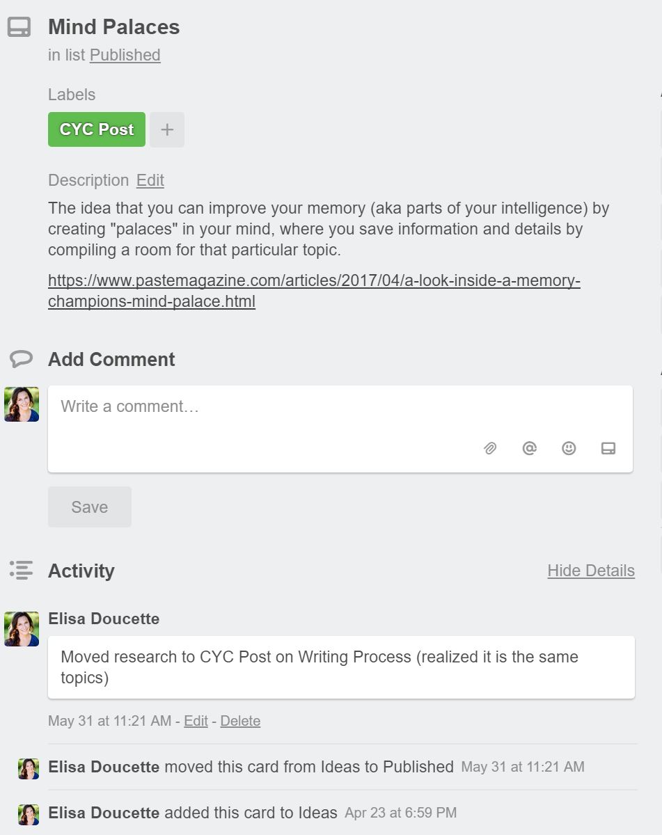 Improve Your Writing Process by Building a Mind Palace - Craft Your Content